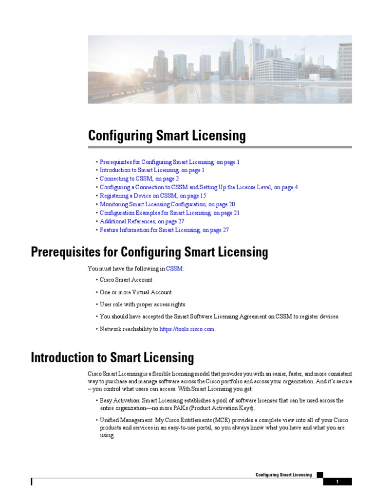 Cisco Smart Licensing Client | PDF | Ip Address | Proxy Server