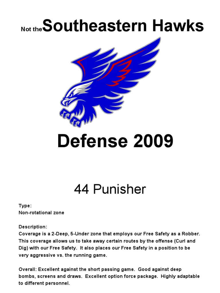 Southeastern Hawks: Defense 2009 | PDF | National Football League Teams ...