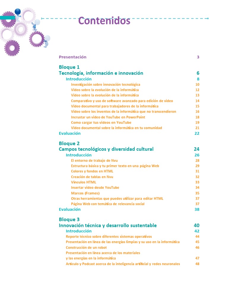 Tecnologia 3 Enfasis en Informatica | PDF | Informática | Youtube