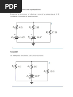 Ejercicios Resueltos - Mallas y Nodos | PDF | Ecuaciones | voltaje