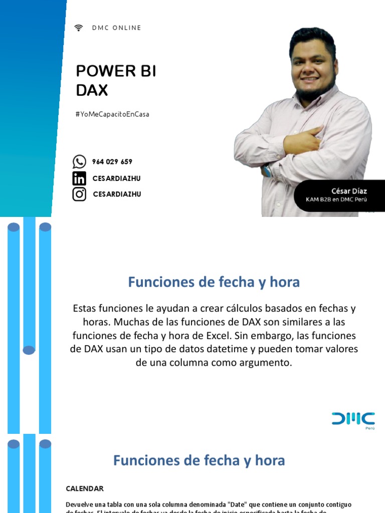Power BI DAX | PDF | Informática | Programación de computadoras