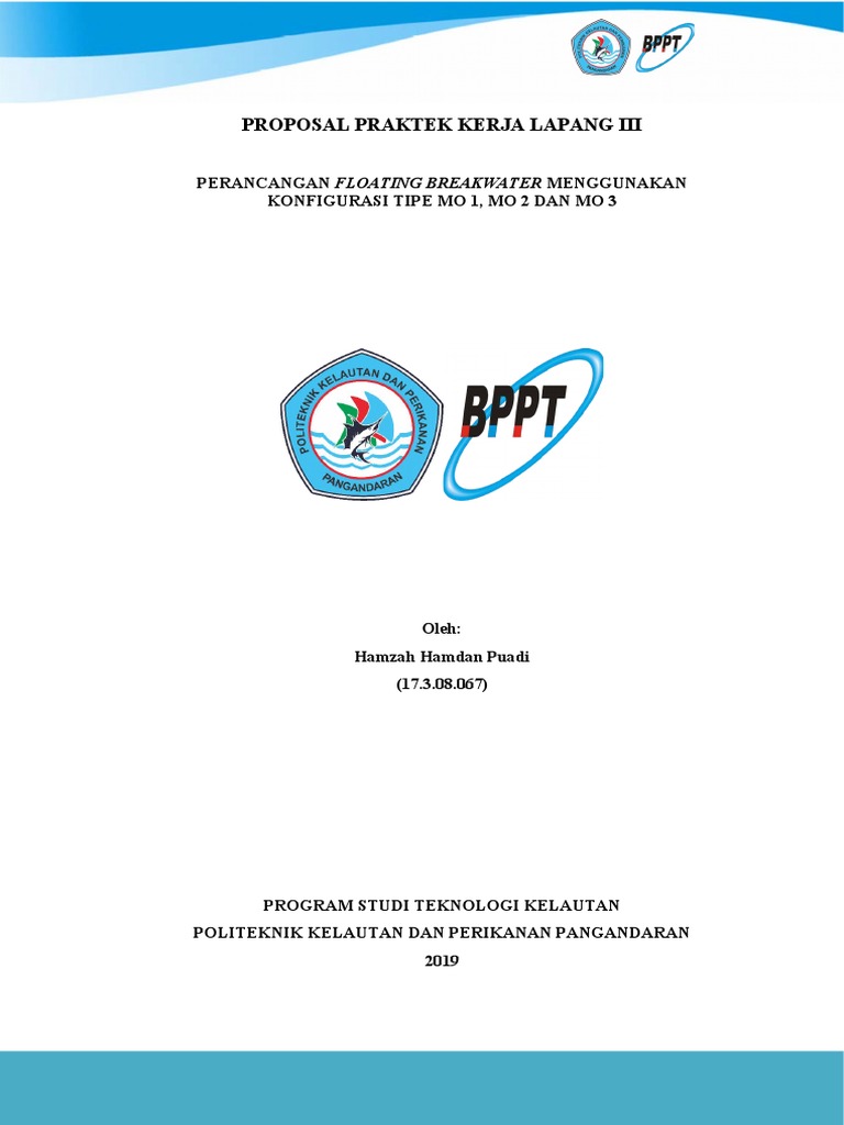 PROPOSAL PKL III Hamzah HP | PDF