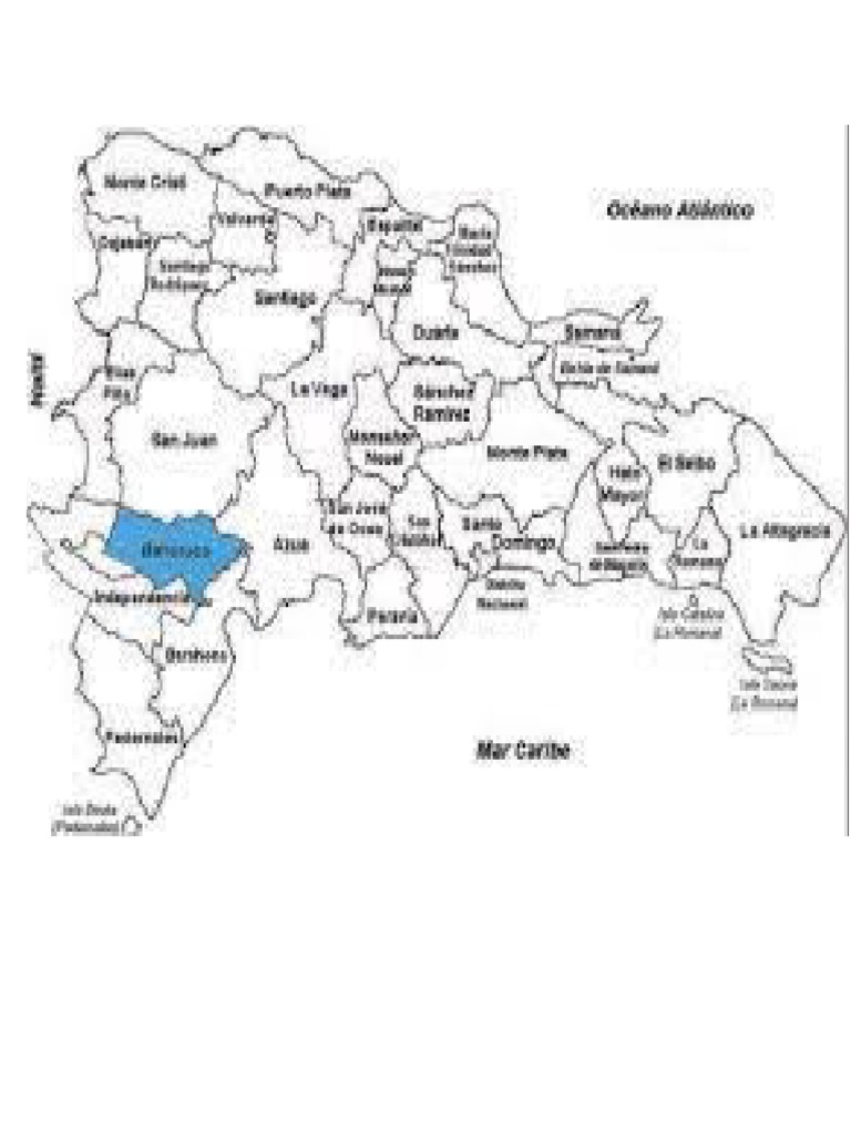 Mapa de Republica Dominicana | PDF