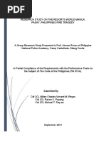 2017 Resorts World Manila Attack Overview | PDF