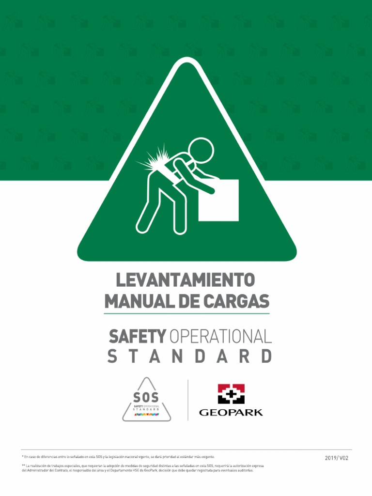 SOS - 2019 - Levantamiento Manual de Cargas | PDF SOS - 2019 - Levantamiento Manual de Cargas | PDF