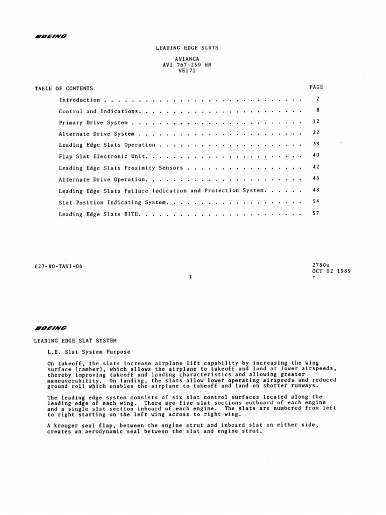 Leading Edge Slats | PDF