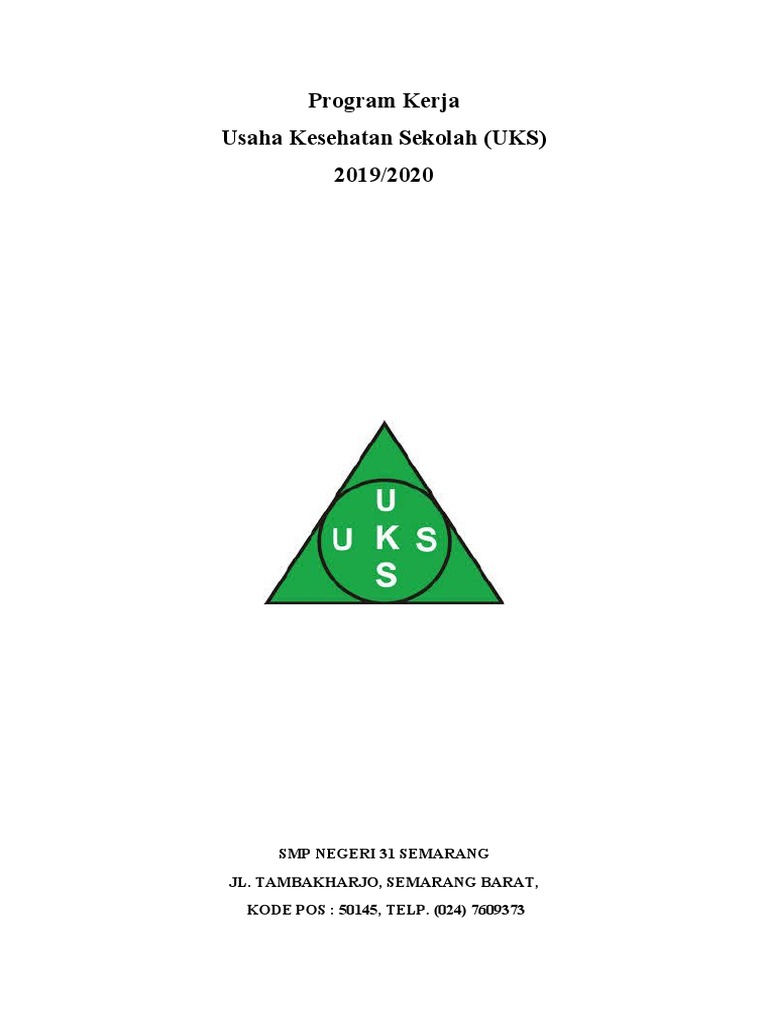 Program Kerja UKS | PDF