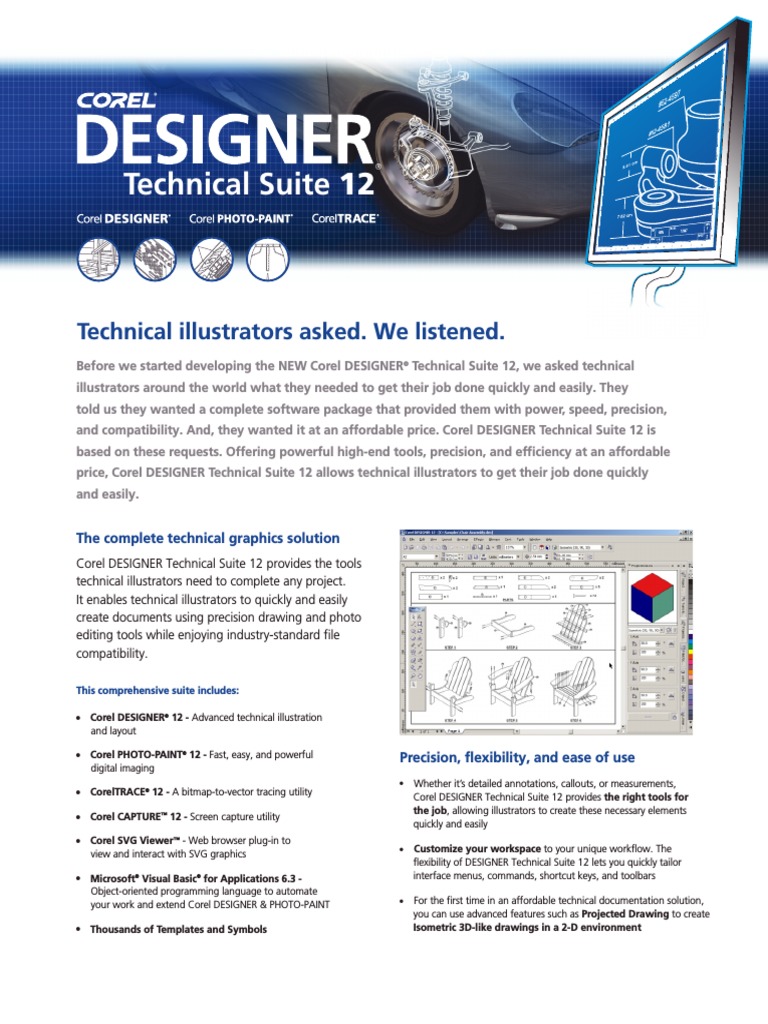 Corel Designer Technical Suite | PDF | Graphics | Computing