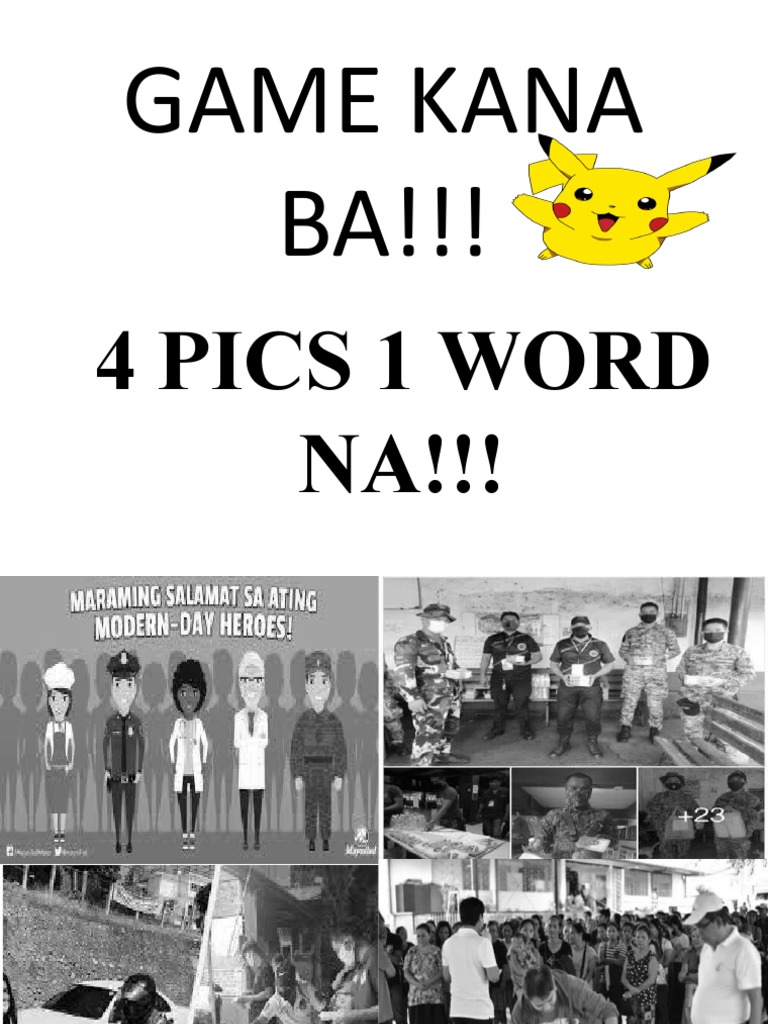4 Pics 1 Word | PDF