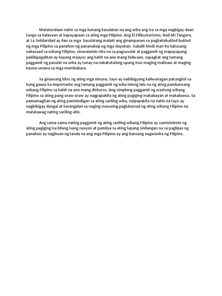 Essay Sa History NG Wika | PDF