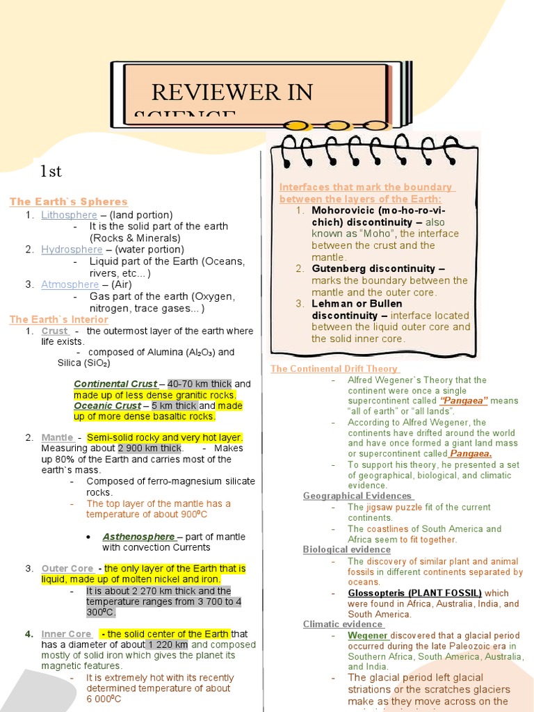 Reviewer in Science: Lithosphere | PDF | Plate Tectonics | Earth