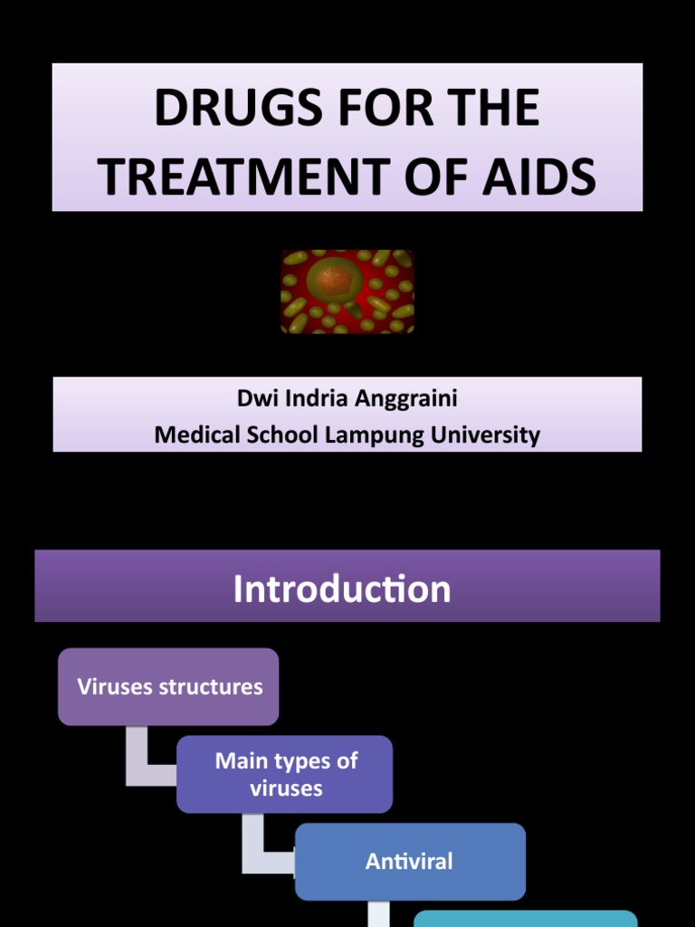 Drugs For The Treatment of Aids | PDF | Enzyme Inhibitor | Antiviral Drug