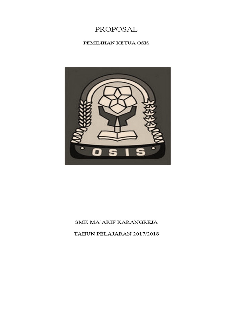 Proposal Pemilihan OSIS | PDF