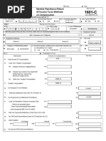 Bir Form 1601-C | PDF | Withholding Tax | Taxes