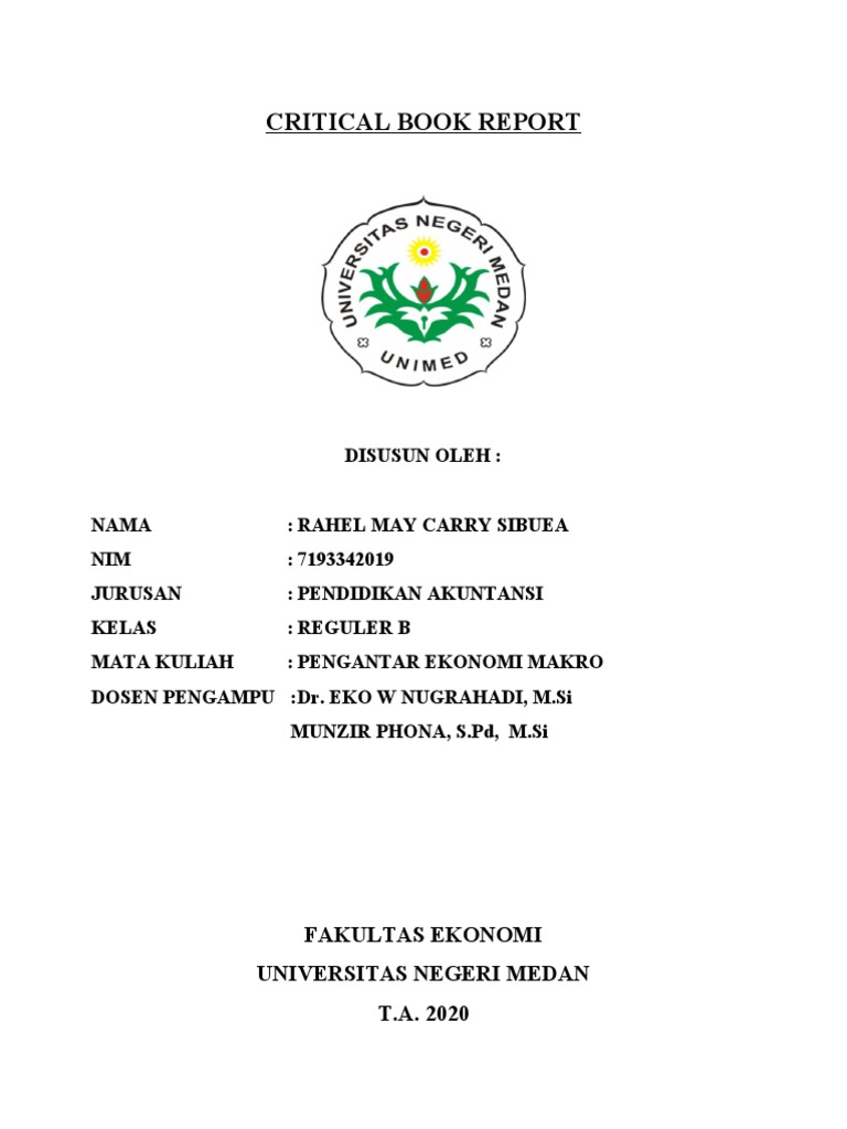CBR Pengantar Makro Rahel | PDF