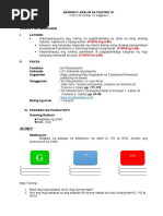 Lesson Plan Sa El Fili | PDF