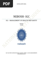 Student-NGC1 - Element 1 Foundations in Health & Safety - E&W | PDF ...