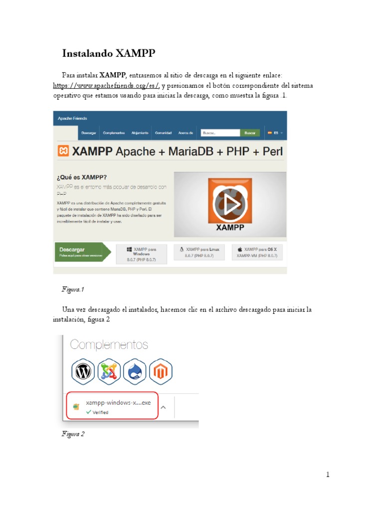 Instalando XAMPP | PDF | Servidor web | Redes