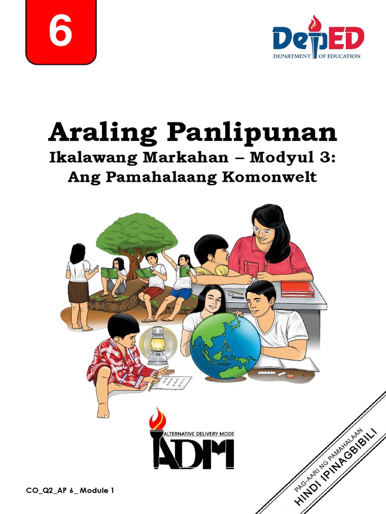 AP6 Q2 Mod3 AngPamahalaangKomonwelt V4 | PDF