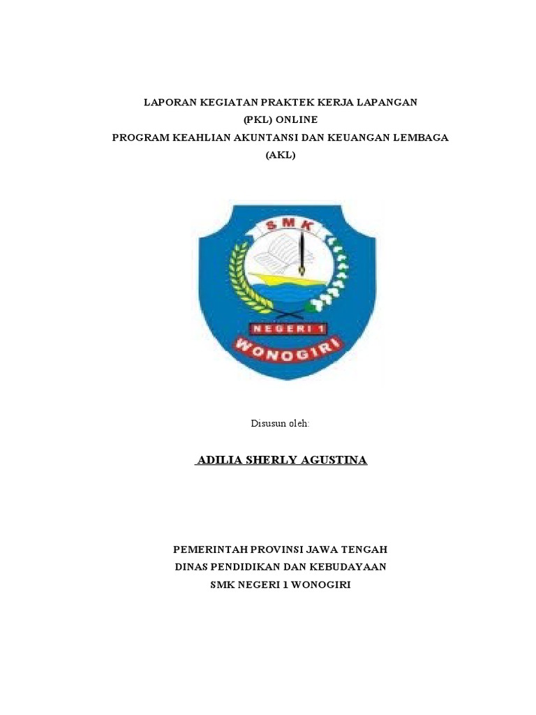 Laporan Prakerin Online - Adilia Sherly Agustina - XI AKL 1 (Recovered ... Laporan Prakerin Online - Adilia Sherly Agustina - XI AKL 1 (Recovered ...