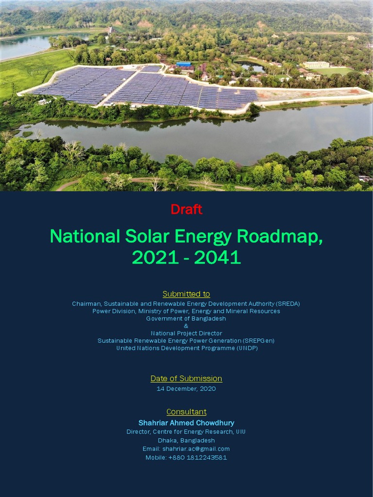 National Solar Energy Roadmap 2021-2041 | PDF | Solar Power | Photovoltaics