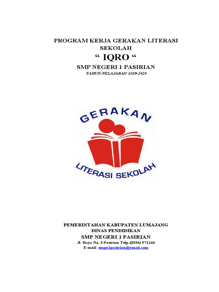 Program Kerja Literasi | PDF