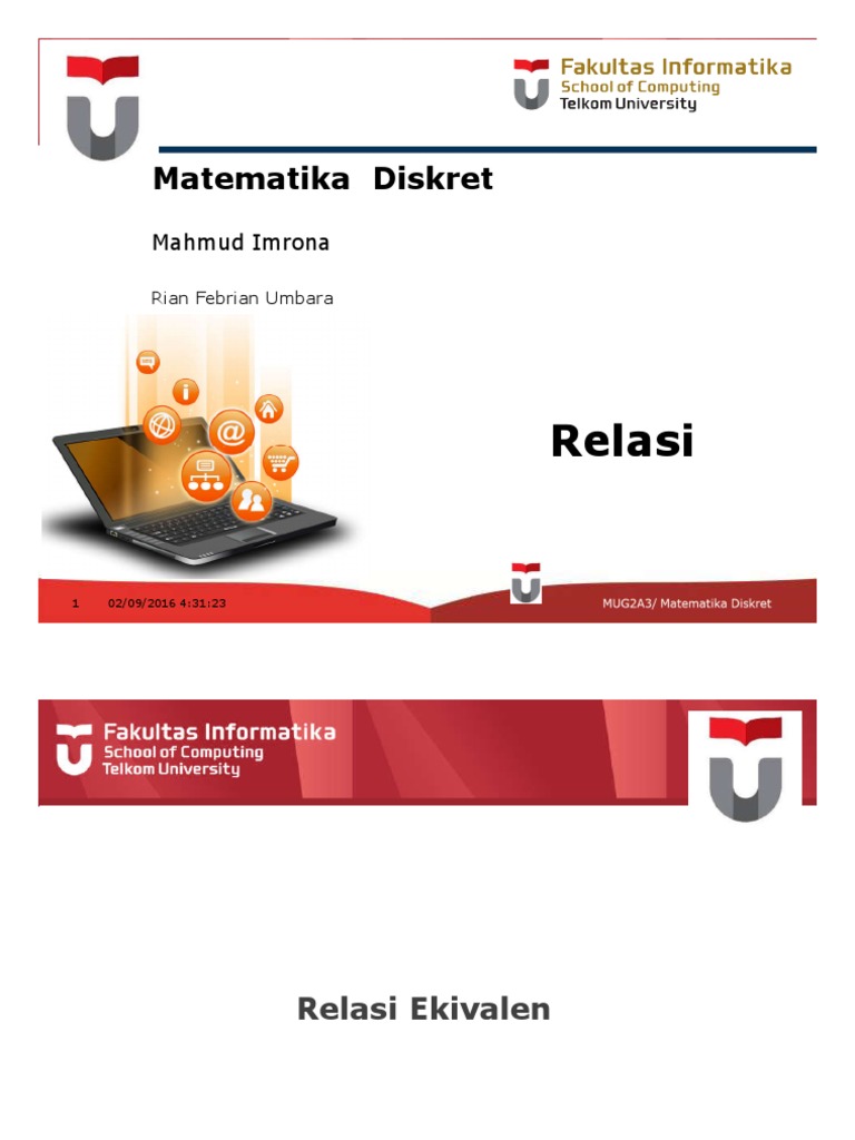 Bab 3 Relasi - Subbab 5 Relasi Ekivalen | PDF