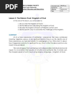 Module 3 Lesson 2 CONTEXT | PDF