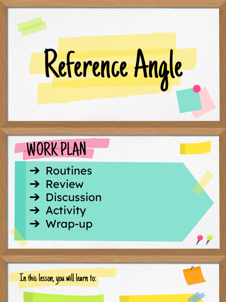 E-Math 9 - Reference Angle | PDF | Cartesian Coordinate System | Angle