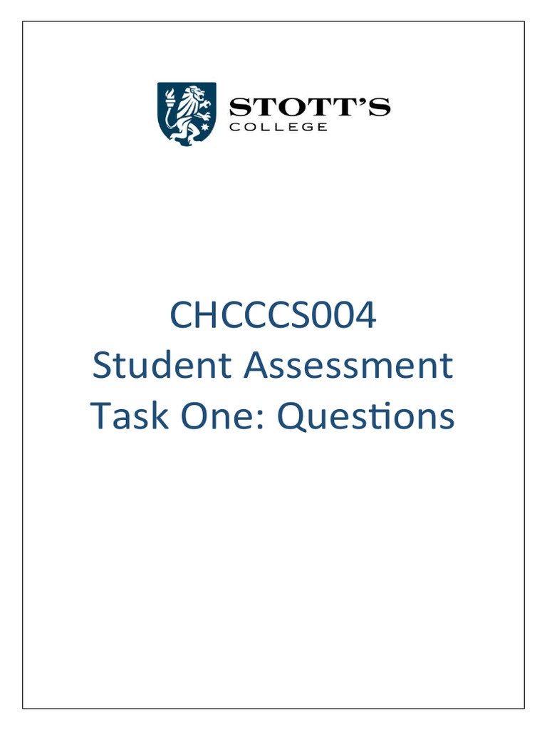 Dcs - Chcccs004 - Task 1 Questions.v1.192501 | PDF | Consent | Rights