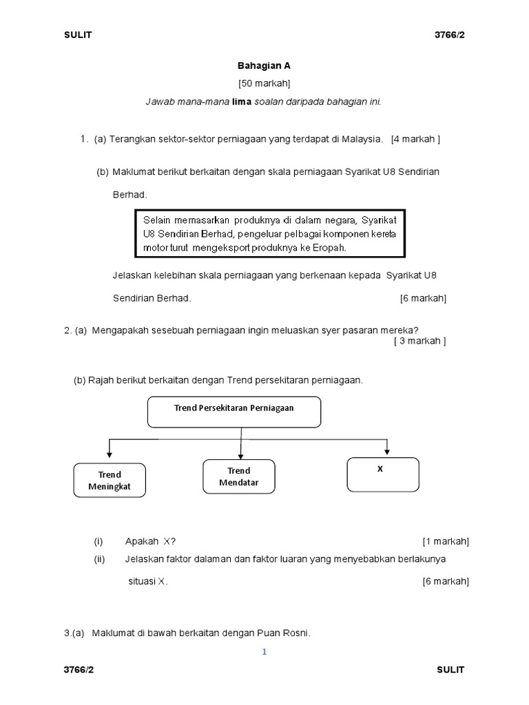 Soalan PPC SPM 2020 | PDF