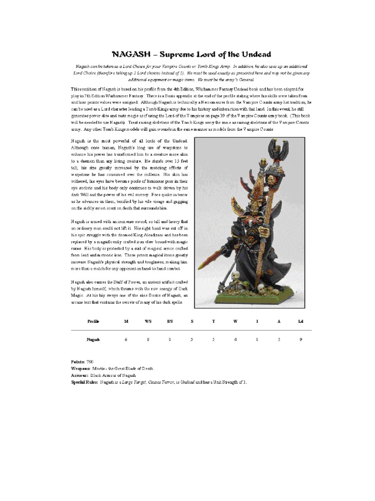 Nagash | PDF
