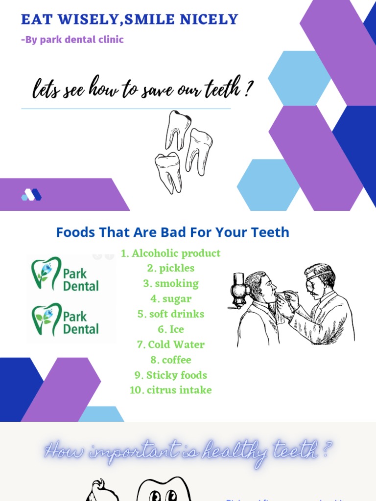 Eat Wisely, Smile Nicely | PDF