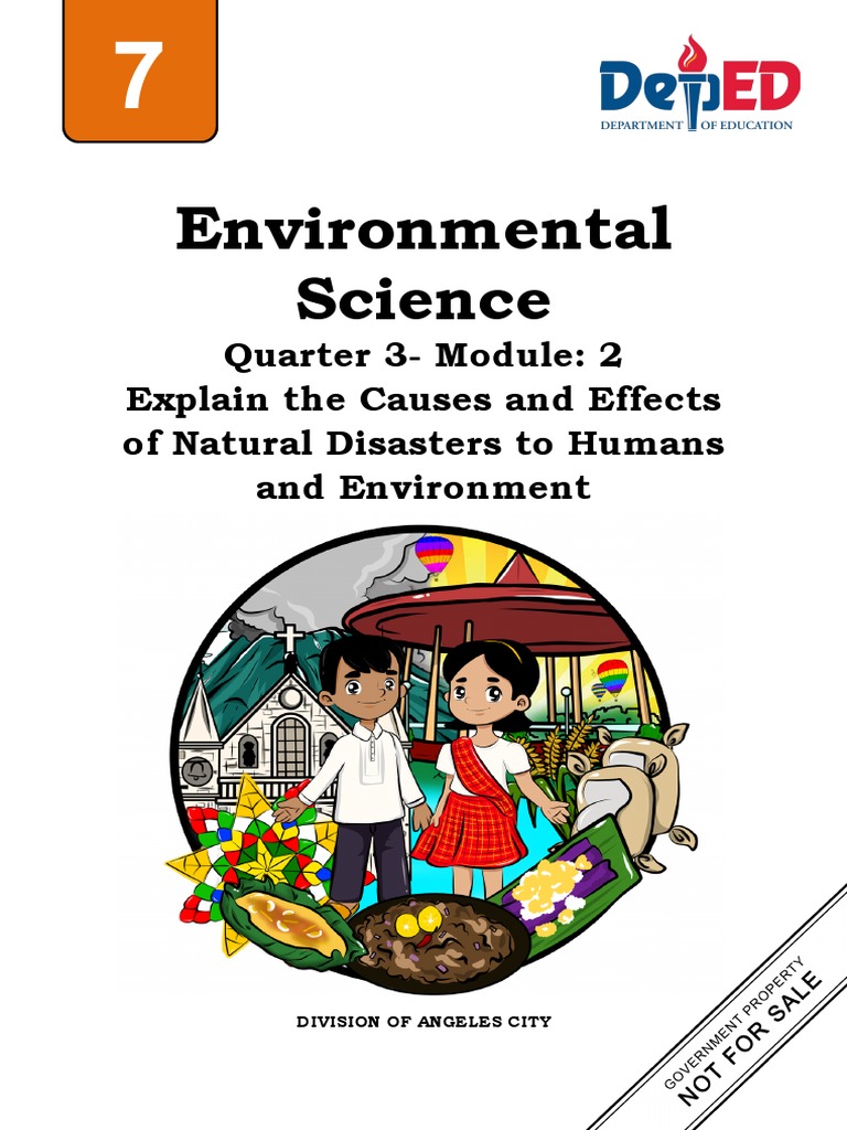 Environmental Science: Quarter 3-Module: 2 Explain The Causes and ...