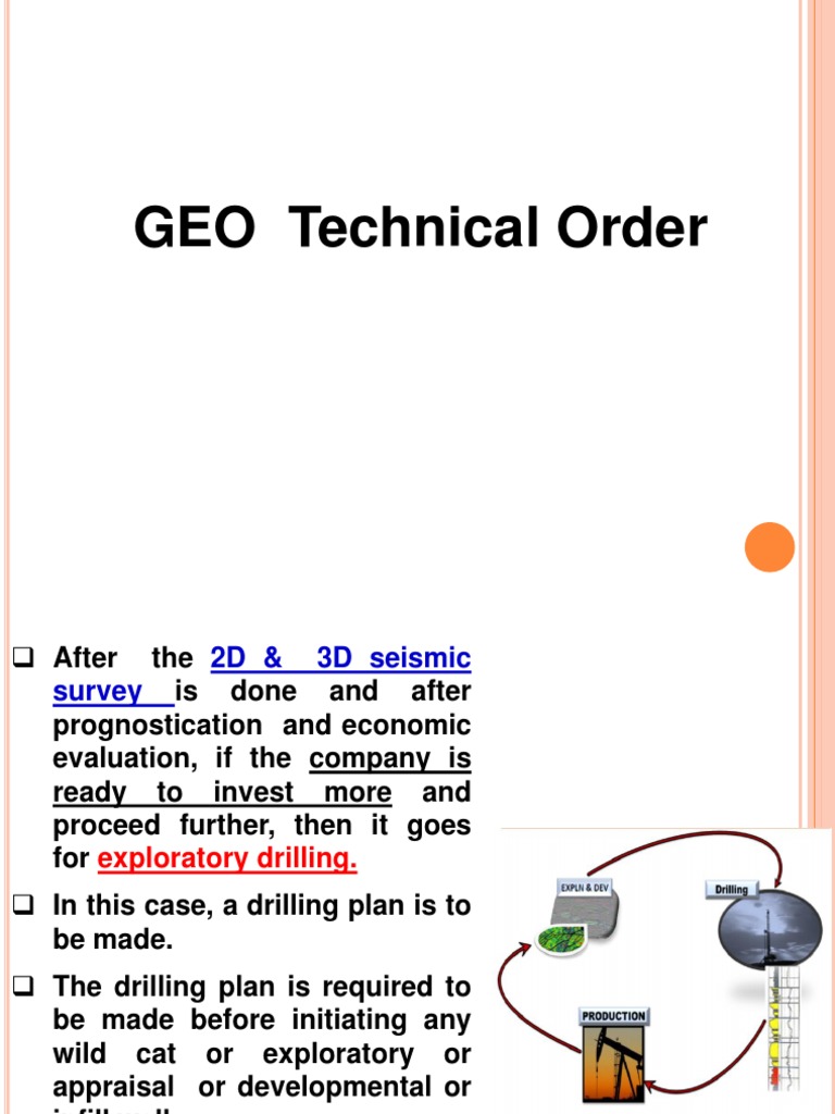 Final Module 5 - GEO Technical Order | PDF | Oil Well | Geology