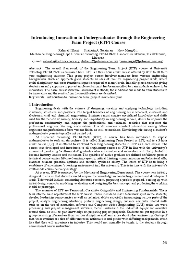 Kampus Merdeka UTP | PDF | Engineering | Competence (Human Resources)