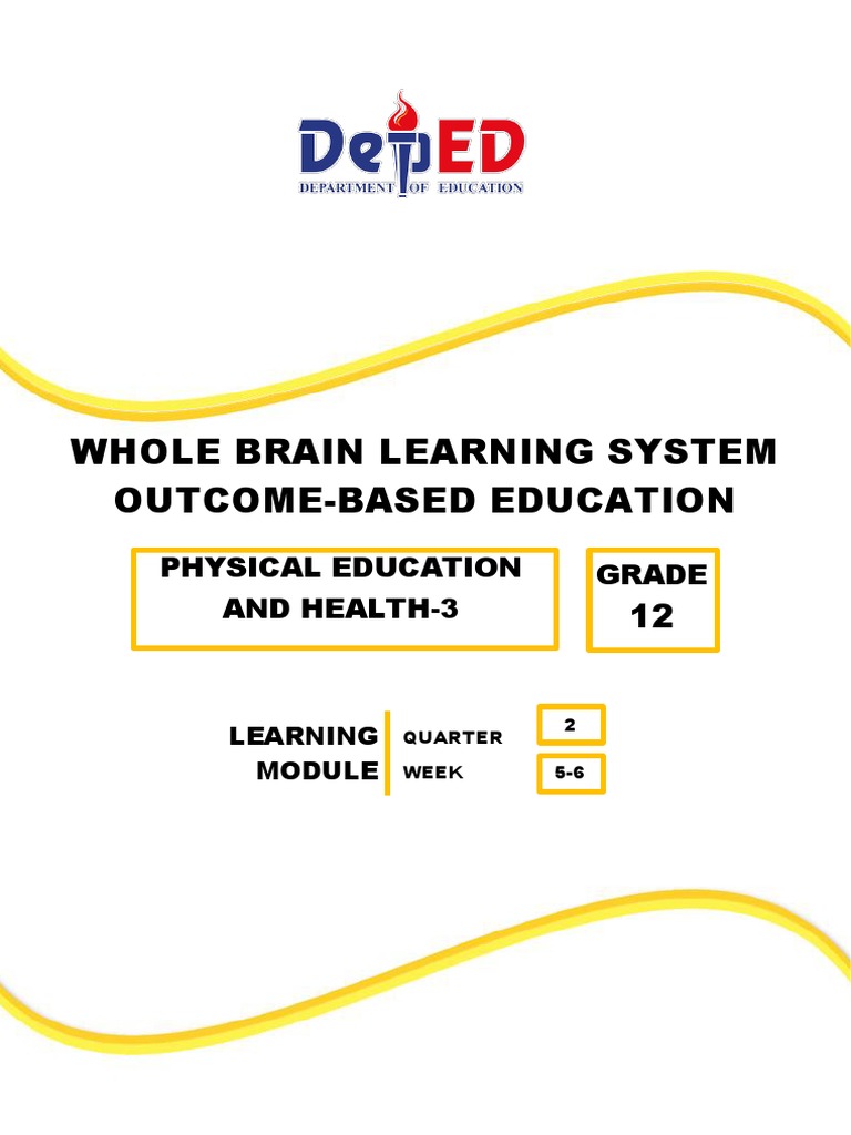 Whole Brain Learning System Outcome-Based Education: Physical Education ...