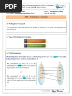 Total vs Partial Participation in ER Models | PDF