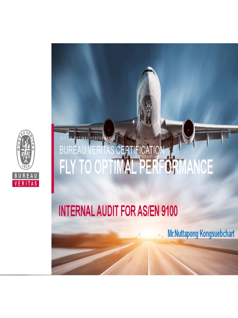 Training Material - AS9100 Internal Audit | PDF | Audit | Internal Audit