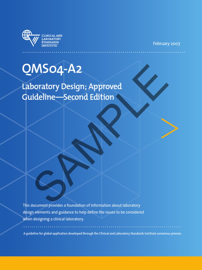 (00-CARI) Laboratory Design Approved Guideline 2nd Ed | PDF ...