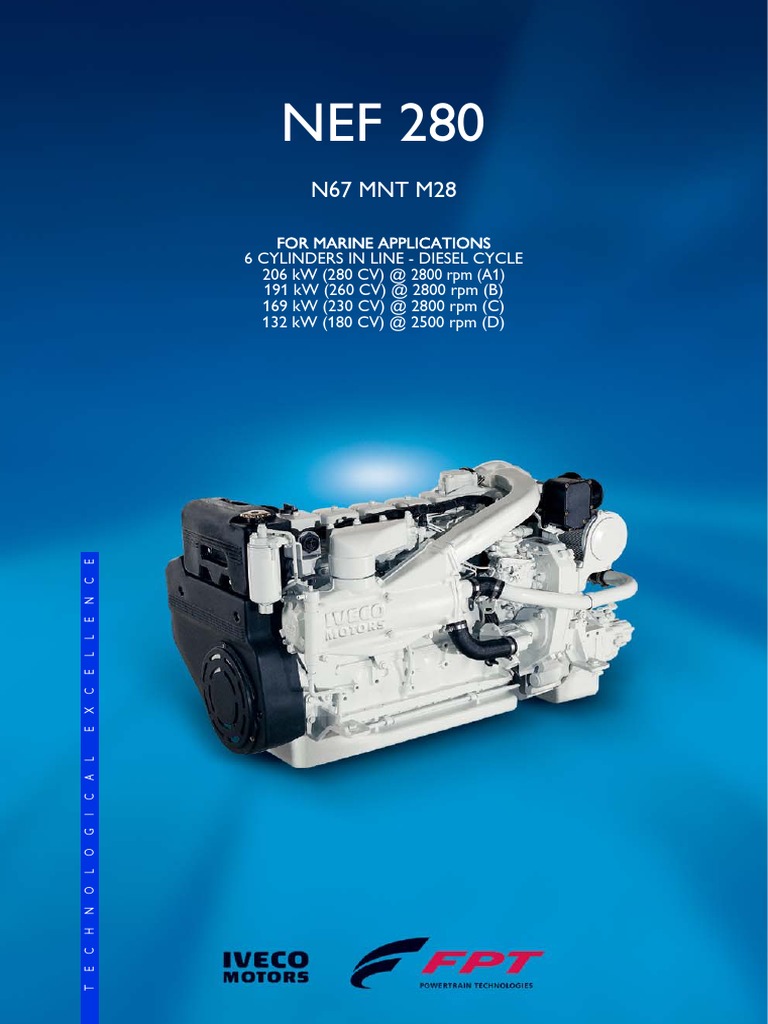 Nef M280 | PDF | Diesel Engine | Turbocharger