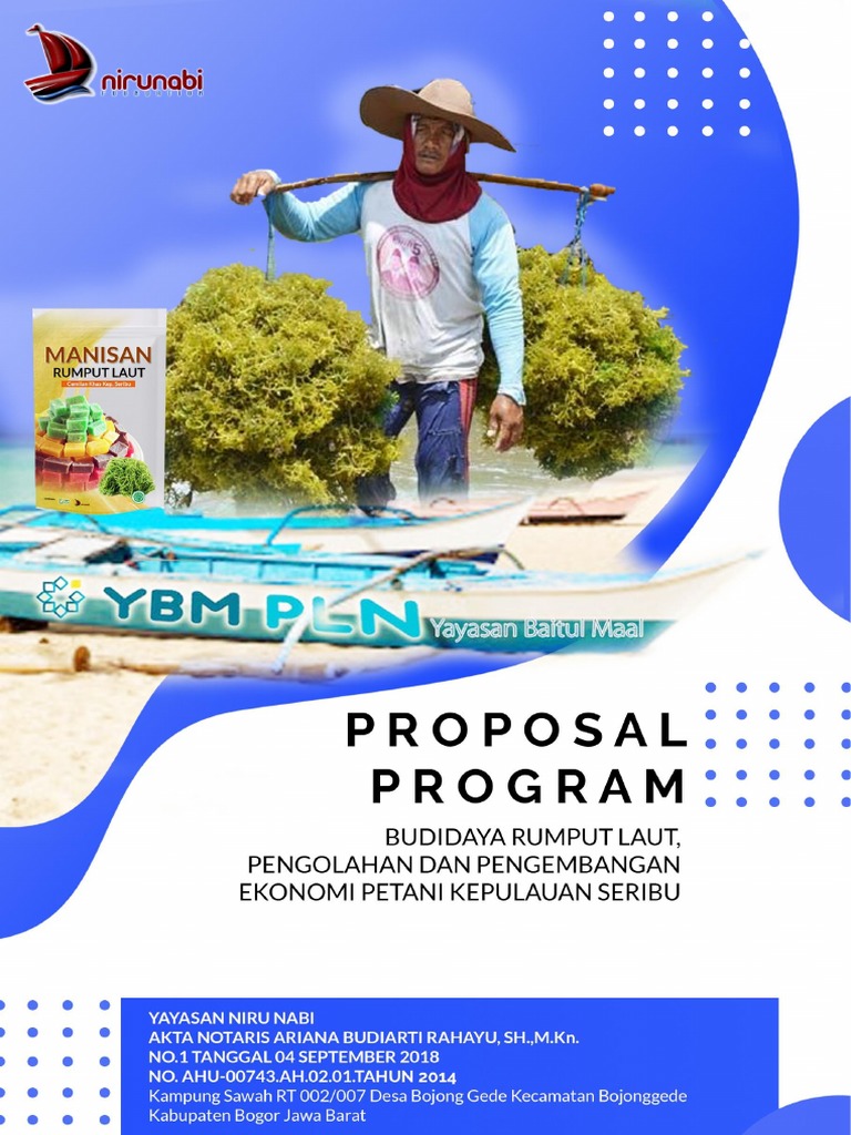 Proposal Budidaya Rumput Laut Kep Seribu | PDF