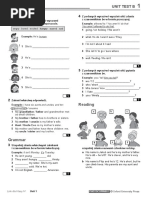 REP8 - Unit 8 - A - Test | PDF