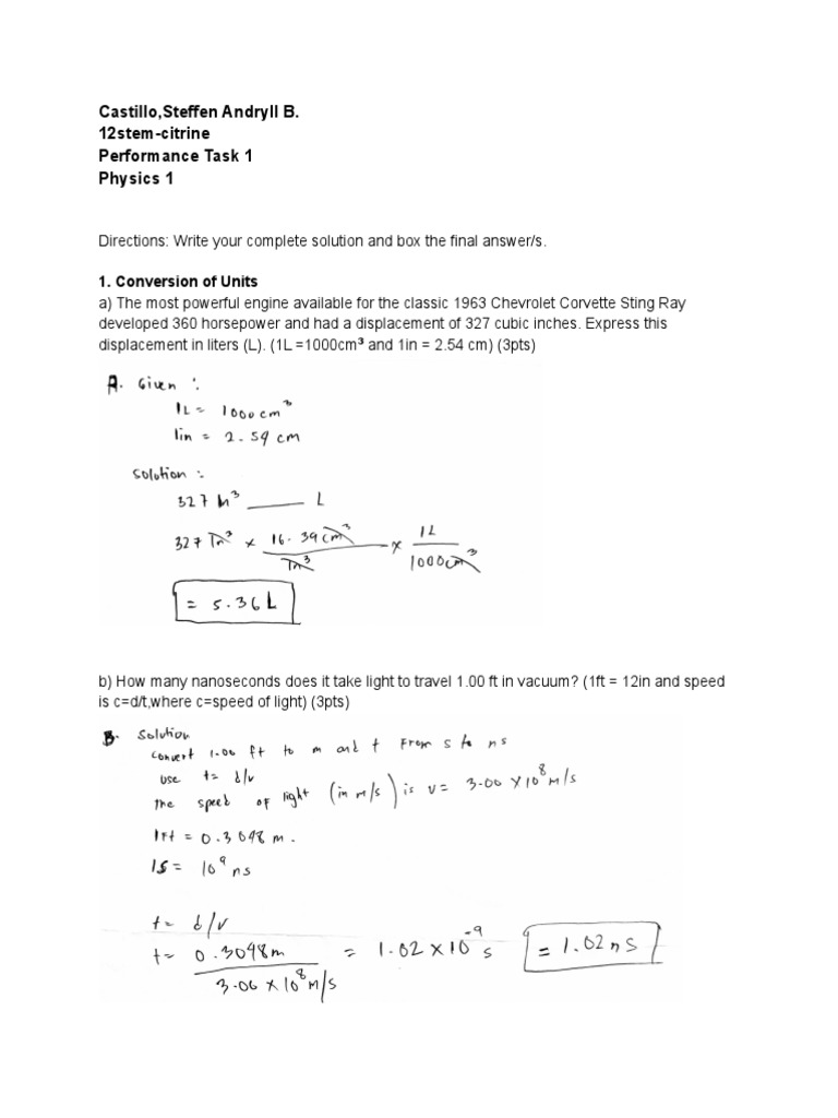 Peta 1 Physics | PDF