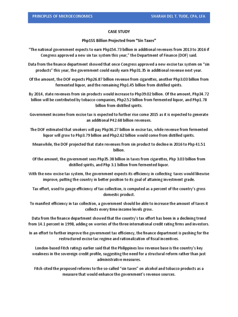 Case Study #2 | PDF | Taxes | Taxation