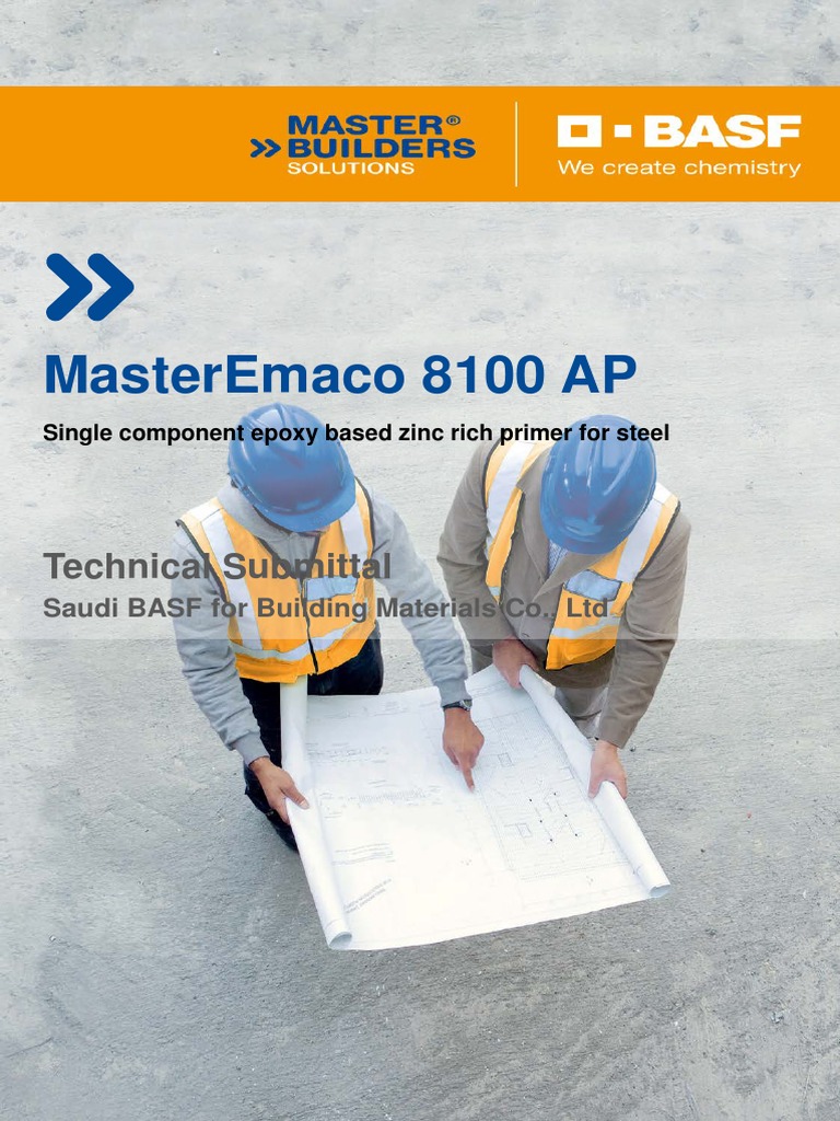 Basf MasterEmaco 8100 AP | PDF | Dangerous Goods | Toxicity