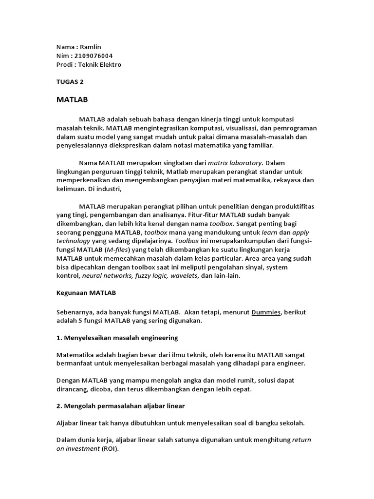 Tugas 2 AlPro | PDF | Komputer