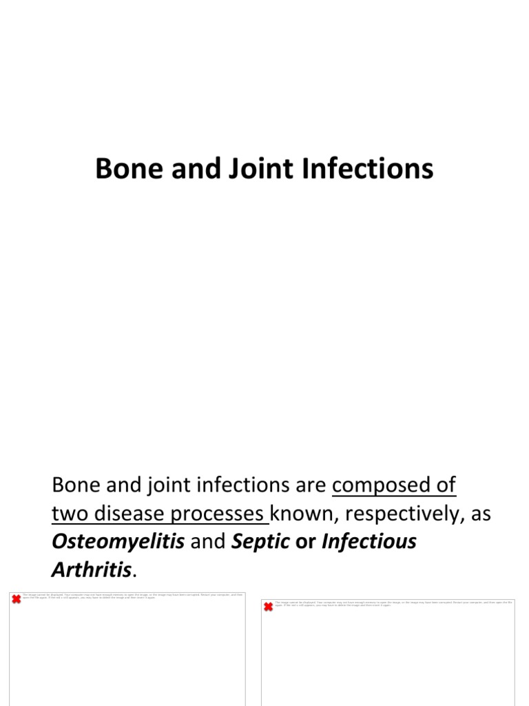Lect 12. Bone and Joints Infection 2020 | PDF | Infection | Methicillin Resistant Staphylococcus ...
