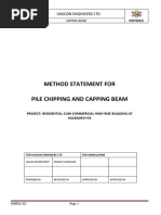 Method Statement For Piling Works PDF | PDF | Deep Foundation | Surveying