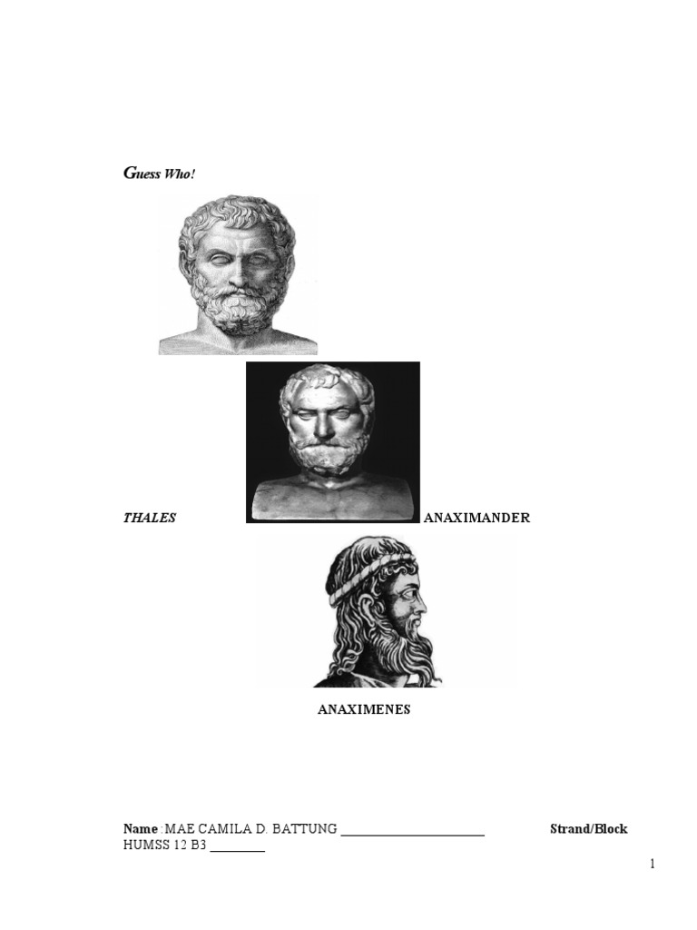 The Origins of Greek Philosophy: A Visual Exploration of Early ...